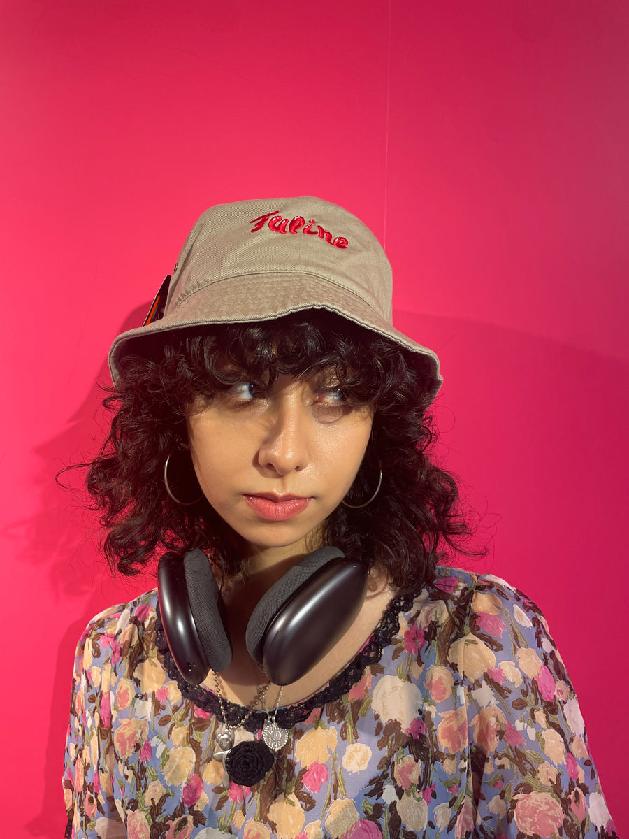 Faline lolita bucket hat beige – Faline Tokyo