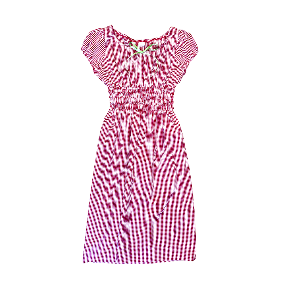 Fifi chachnil Fifi Dress Red Gingham – Faline Tokyo